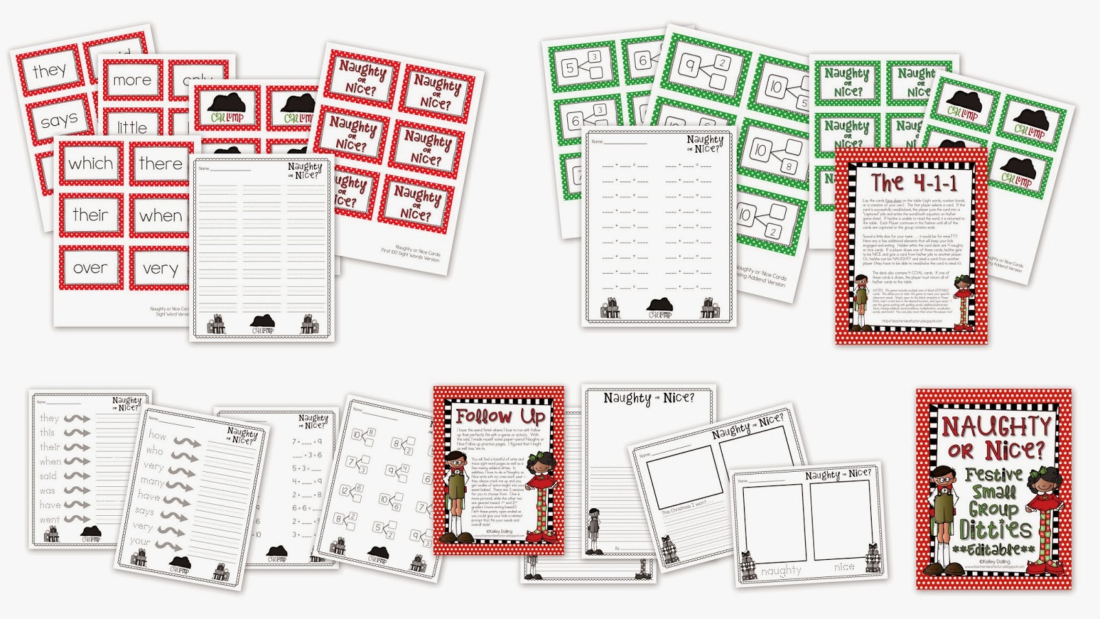 NAUGHTY OR NICE + FLASH GIVEAWAY - Teacher Idea Factory