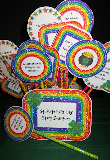 Sweet Tea Classroom: St. Patrick's Day Story Starters: Common Core ...