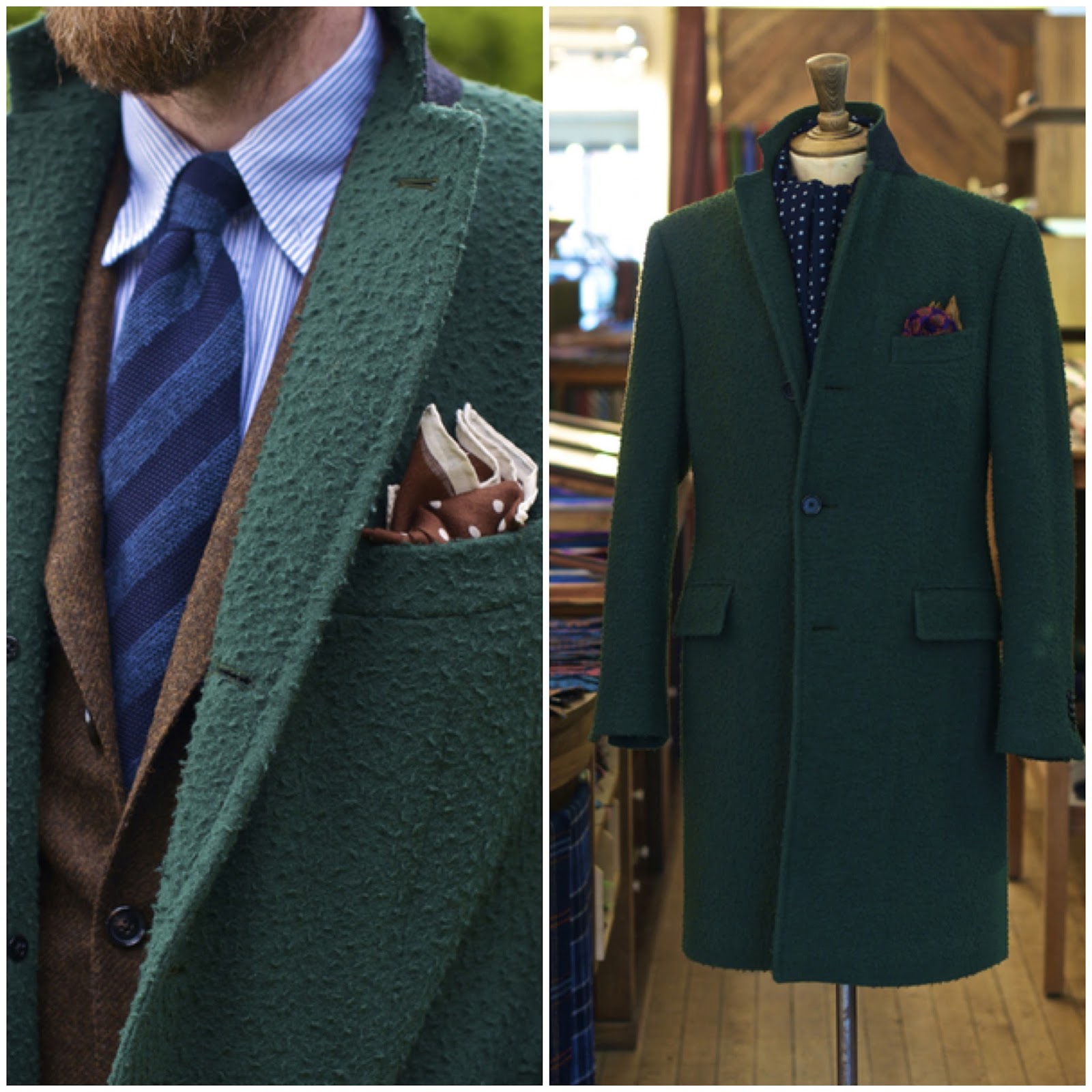 De overjas van Casentino wol ~ Vanità - modern tailors De overjas van Casentino wol ~ Vanità - modern tailors