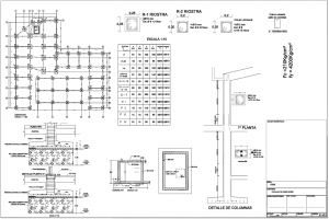 Planos Estructurales: PLANOS Y ELEMENTOS ESTRUCTURALES