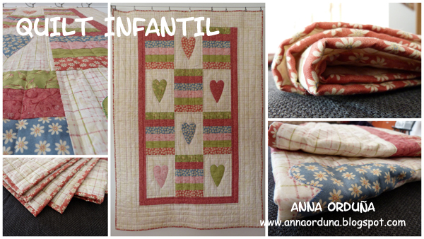 Anna Orduña - Mi Rincón de Patchwork: Tutorial: Quilt infantil