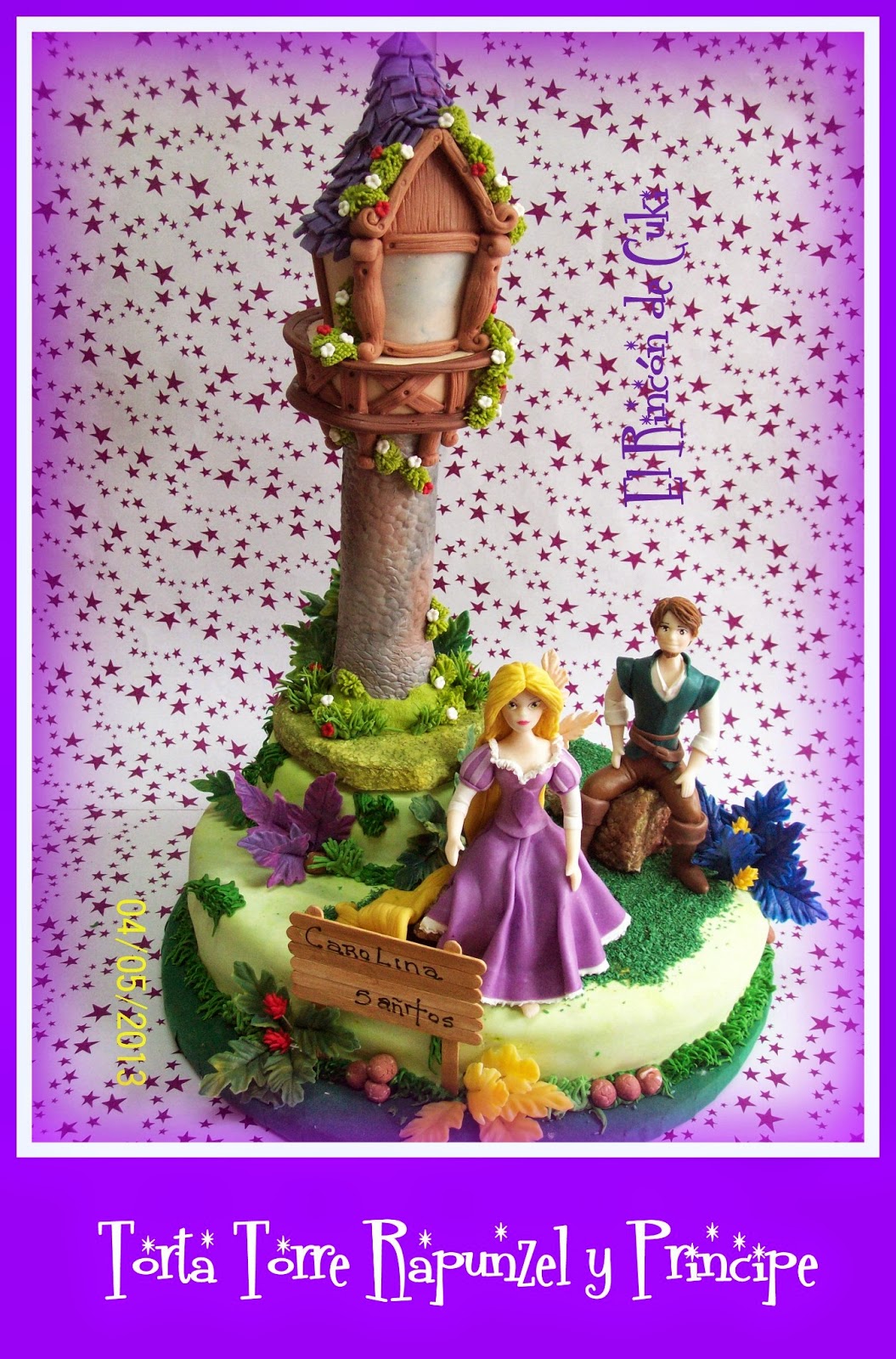 Torre de rapunzel para torta - Imagui
