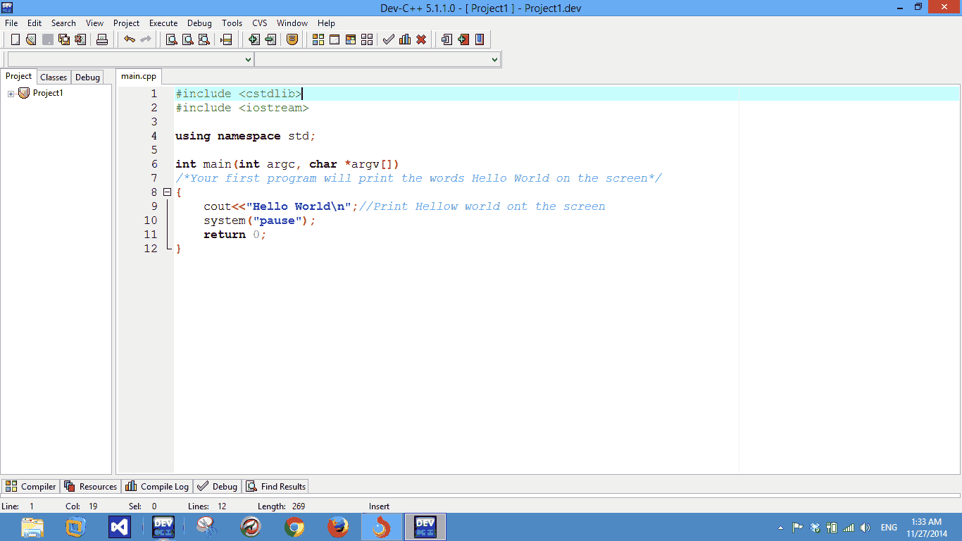 C++ Basic Syntax And Comnets ~ Howitdone