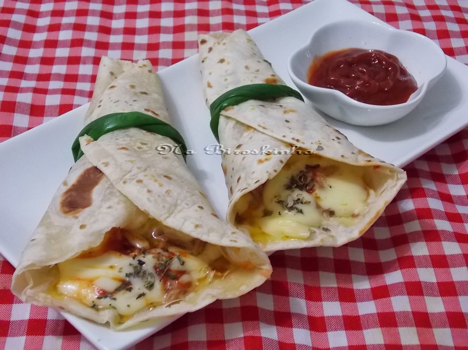 Cones de Pizza - Na Biroskinha