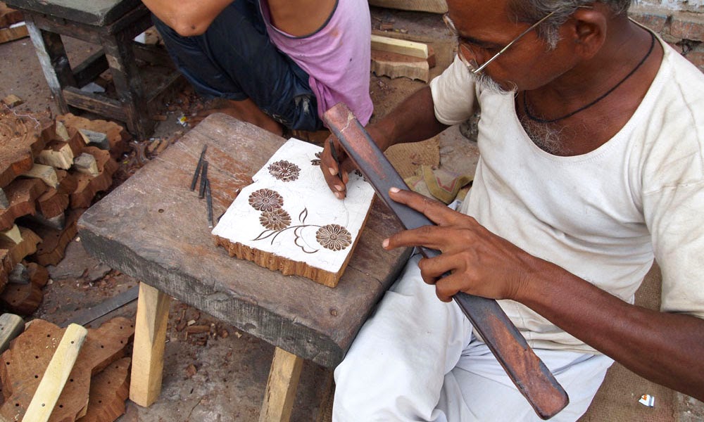 The Process Of Hand Block Printing In India Walter G the-process-of-hand-block-printing-in-india-walter-g