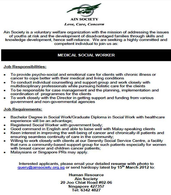 Malaysian Hospice Council Vacancy Medical Social Worker In Singapore malaysian-hospice-council-vacancy-medical-social-worker-in-singapore