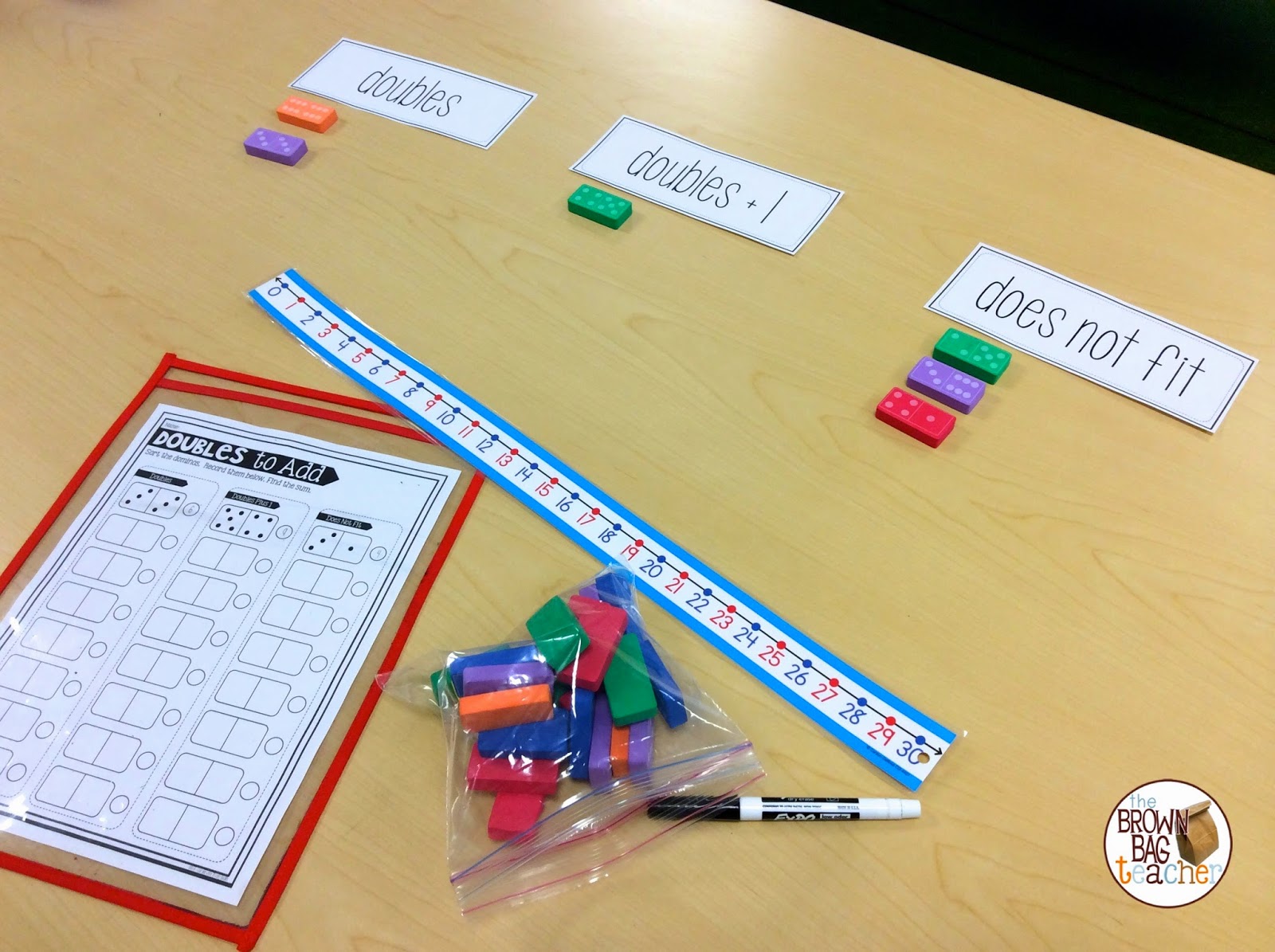 1st Grade Math Center Ideas | The Brown-Bag Teacher | Bloglovin’