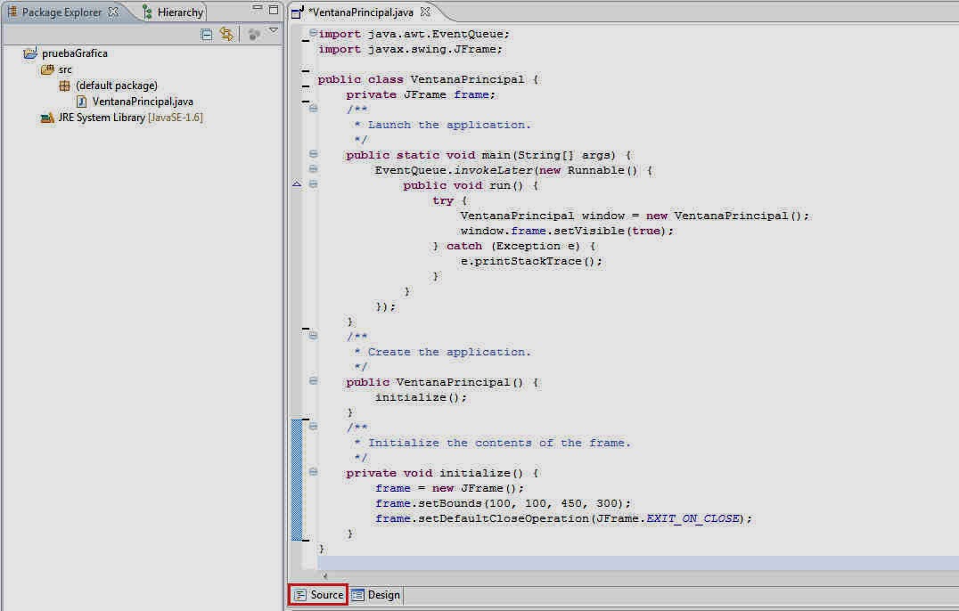 CoDejaVu: Como crear Interfaces Graficas en Eclipse con WindowBuilder CoDejaVu: Como crear Interfaces Graficas en Eclipse con WindowBuilder