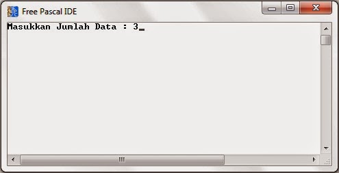 Program Pascal Data Mahasiswa - Ilmu Komputer