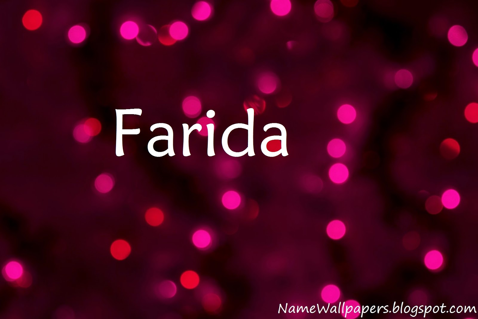 Farida Name Wallpapers Fareeda ~ Name Wallpaper Urdu Name Meaning Name Images Logo Signature