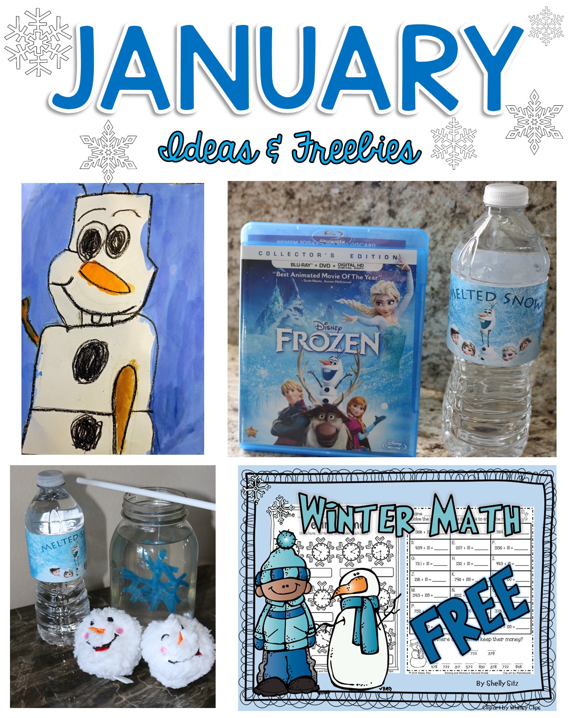 January Ideas and Freebies - Second Grade Teaching Blog