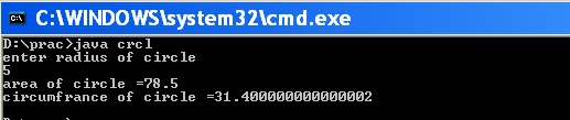 programming centre: java Program to Calculate Area and Circumference of ... programming centre: java Program to Calculate Area and Circumference of ...