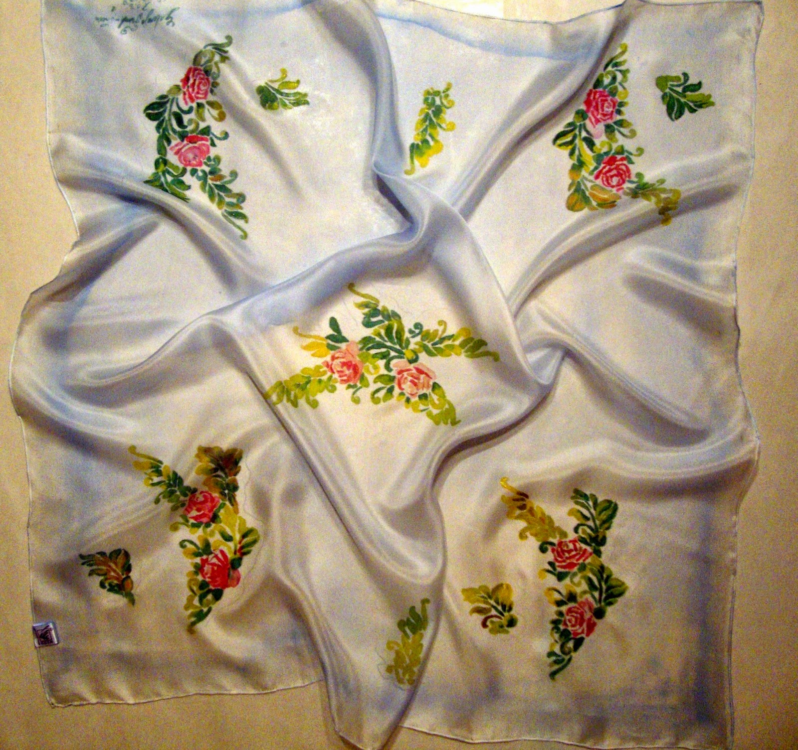 FARAH OSLIKAVANJE SVILE (SILK): album 2, Ručno oslikana 100% svila ...