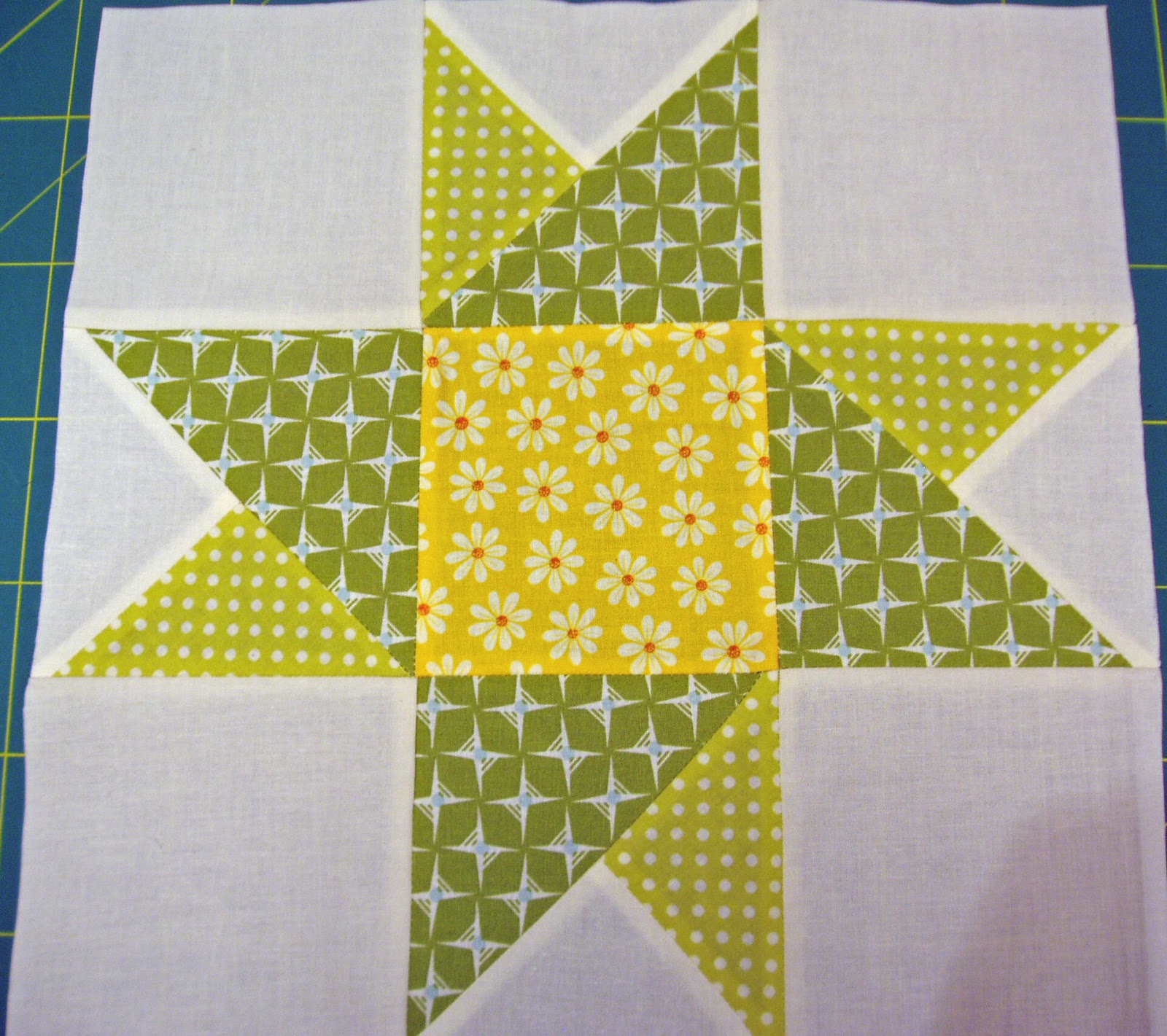Patchwork de FUNKYPATCH: Patchwork Star blocks.