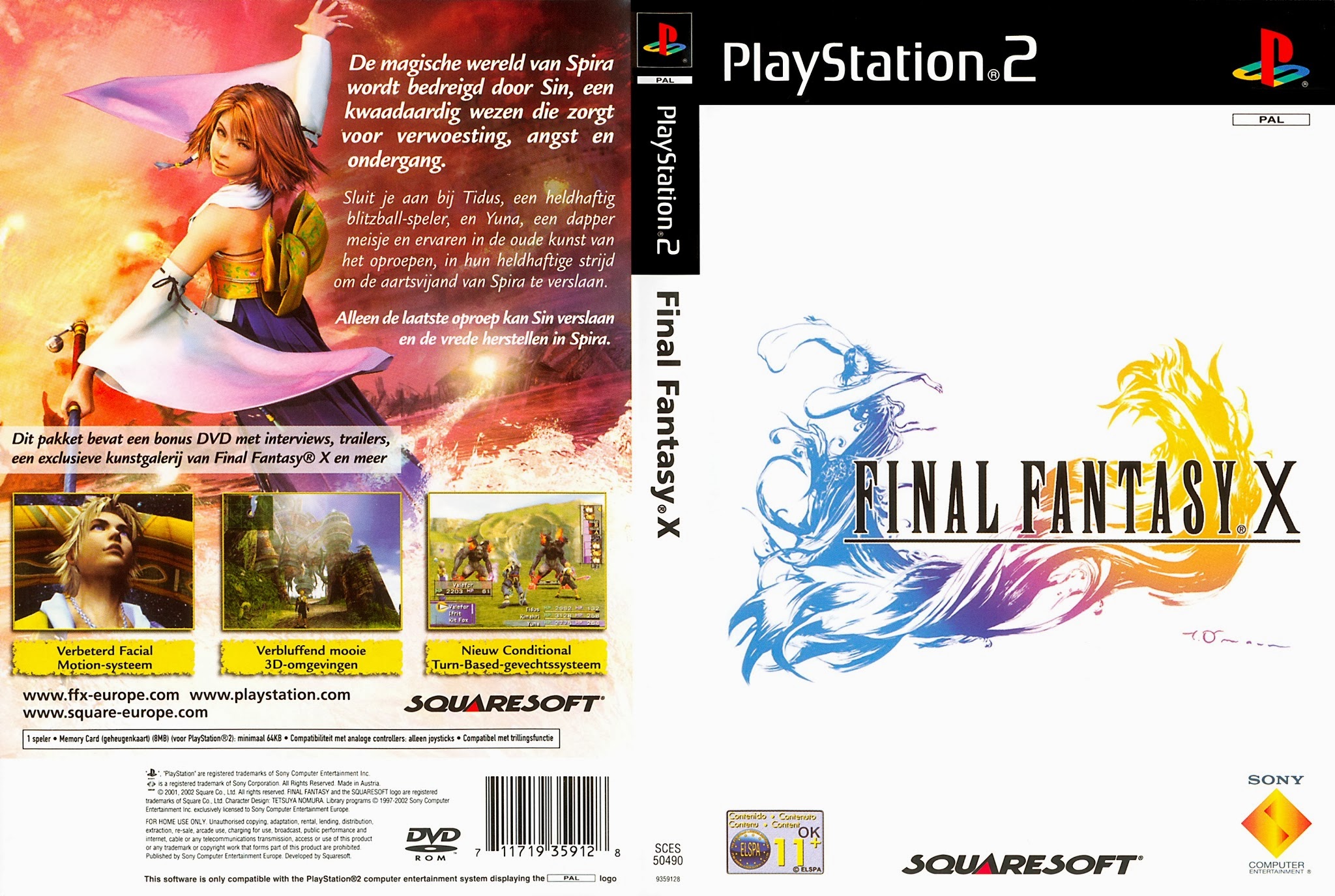 Final Fantasy X - Playstation 2 | Ultra Capas Final Fantasy X - Playstation 2 | Ultra Capas