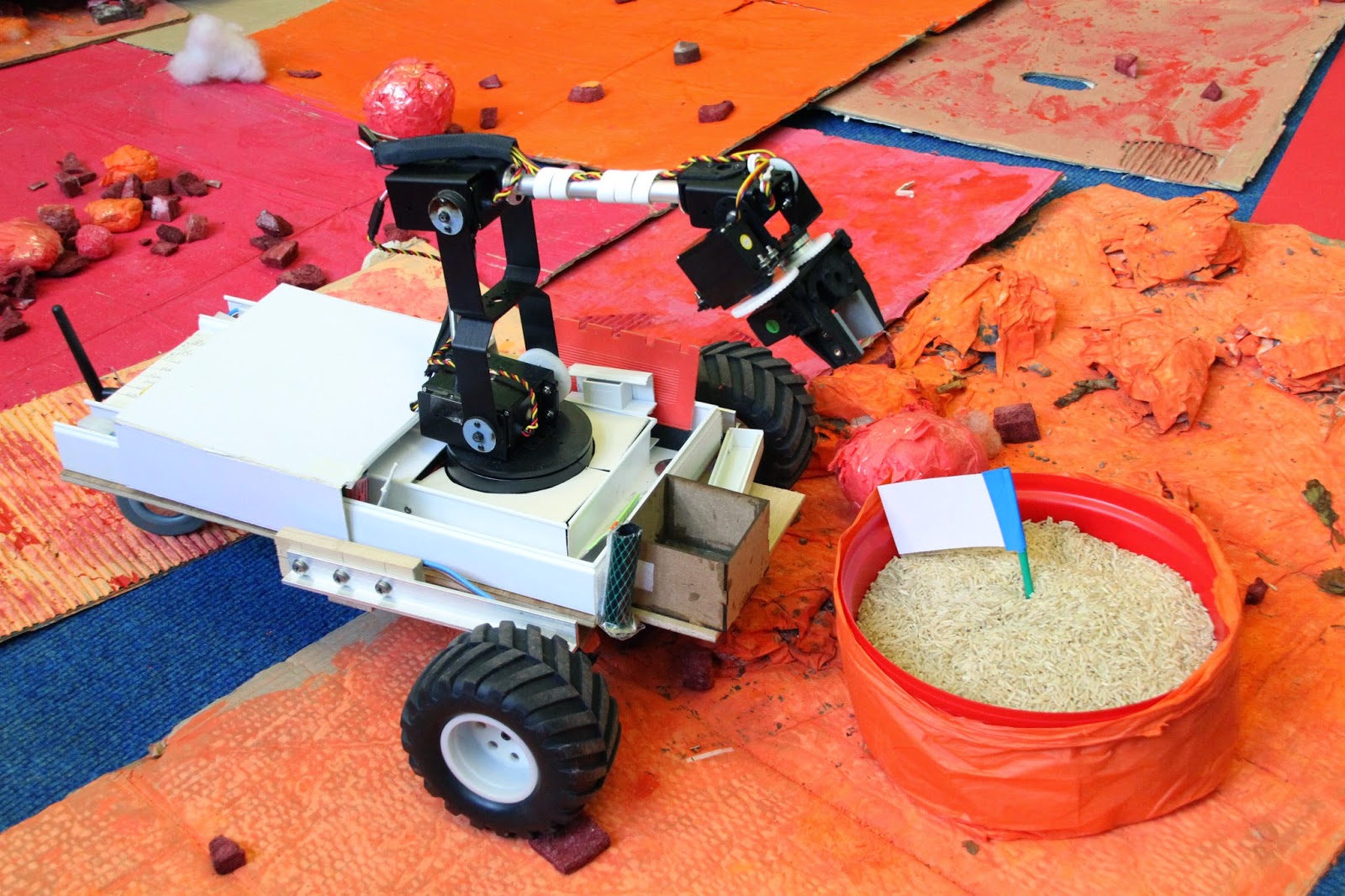 DSP Robotics Blog: Mars Rover School Project