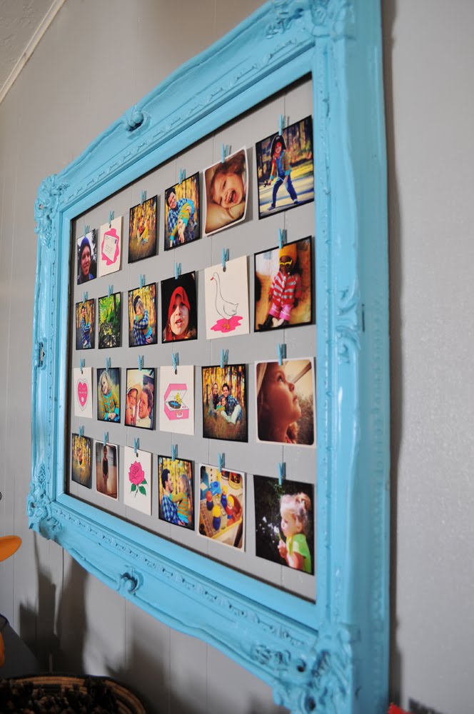 Laundry Cakes DIY Wall Frame Photo Collage laundry-cakes-diy-wall-frame-photo-collage