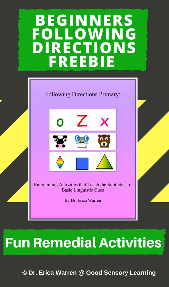 Beginners Following Directions Freebie Sample | Classroom Freebies ...