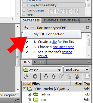 Membuat CMS PHP MySQL Menggunakan Dreamweaver CS4 (Part 1) - Tips Trik Senyo