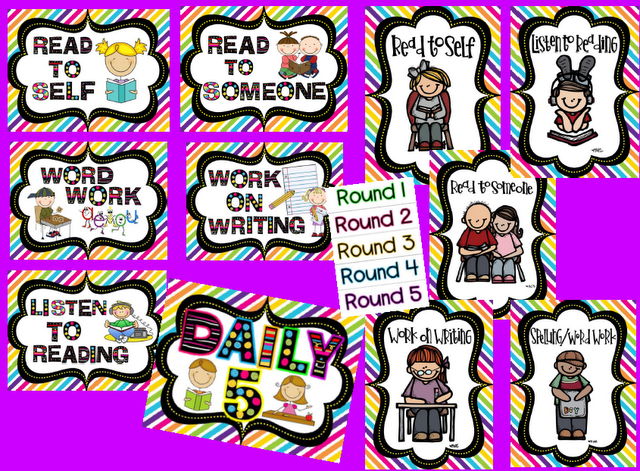 CAFE and Daily 5 Pack - Classroom Freebies