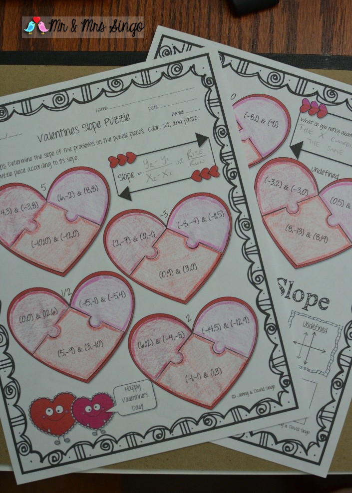 Math in Demand: Valentines Puzzle