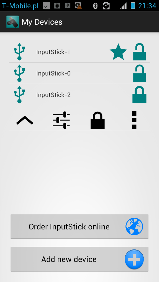 InputStick: InputStickUtility 1.20