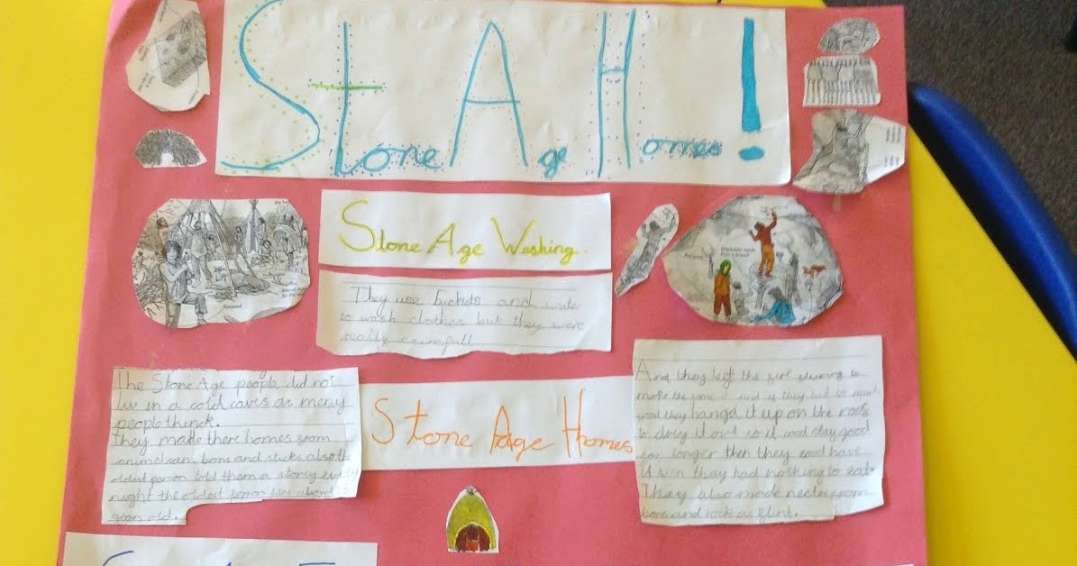SPS Year 3: Fantastic posters about the Stone Age.