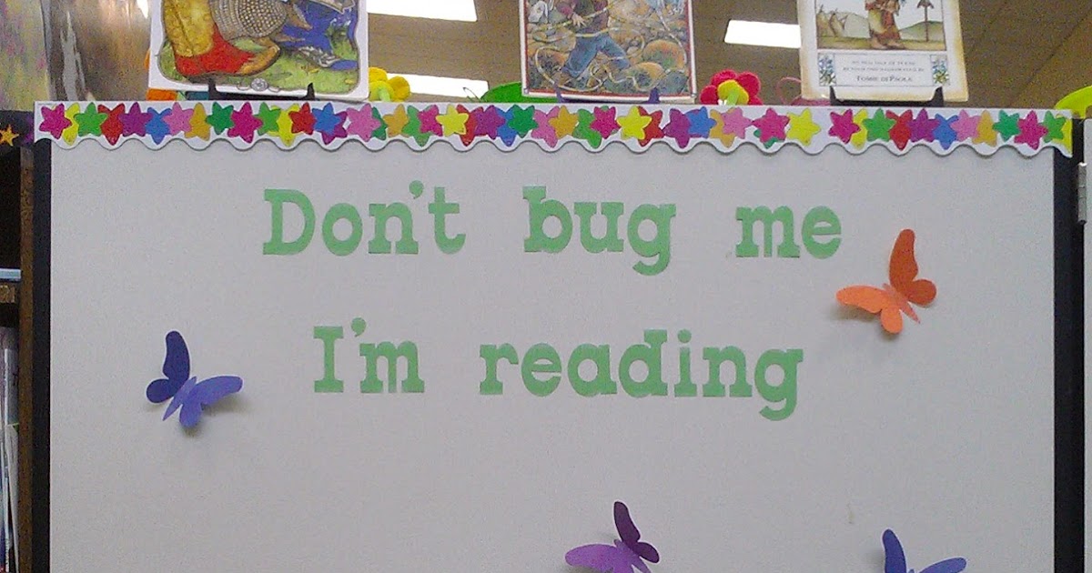 Apples to Applique: Don't Bug Me, I'm Reading