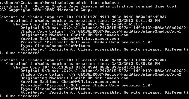 Highly Unsupported: Restore from formatted offline files database