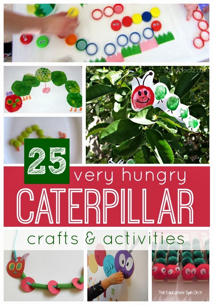 25 Very Hungry Caterpillar Crafts & Activities {45th Very Hungry ...