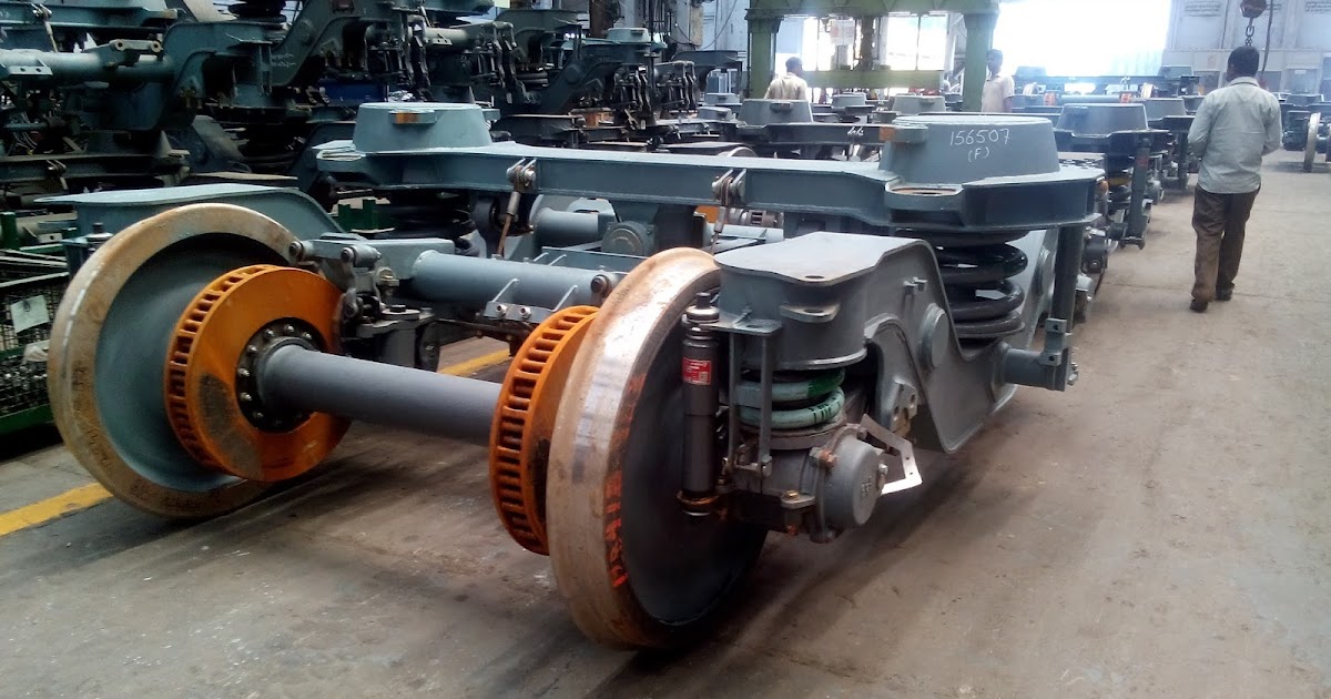 Rail Maniac: LHB FIAT BOGIE ( DETAILED )