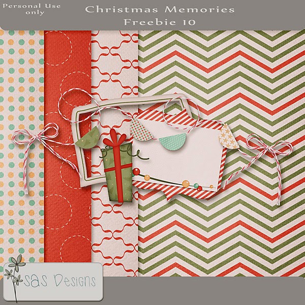 Sas Designs: Christmas Freebie Day 10