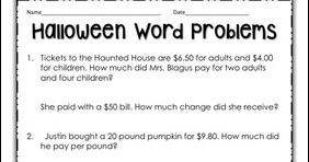 The Best of Teacher Entrepreneurs II: FREE MATH LESSON - “Halloween ...