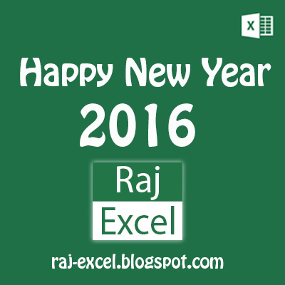 Raj Excel: Happy New Year