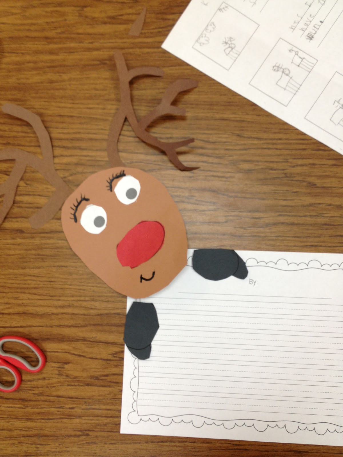 Holiday Scratch n' Sniff & Reindeer Writing - Susan Jones Teaching