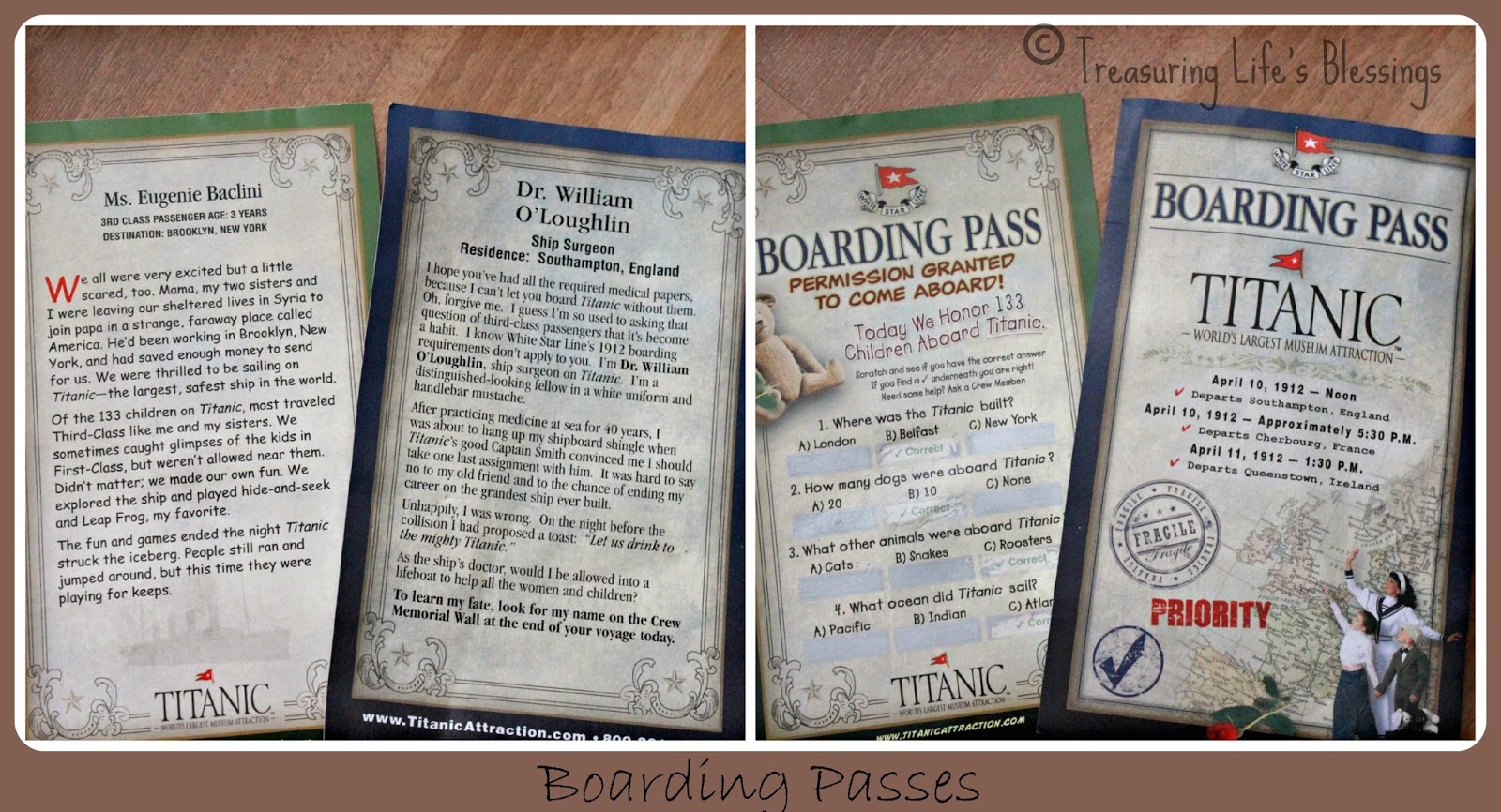 Titanic Museum - Treasuring Life's Blessings