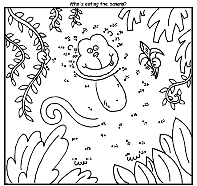 Connect the Dots Monkey