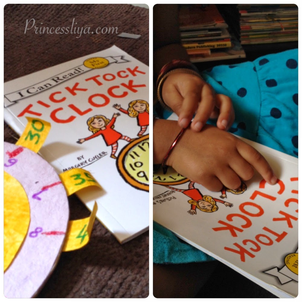 Life with Liya and Zain: Books We Read : Tick Tock Clock (Telling the ...