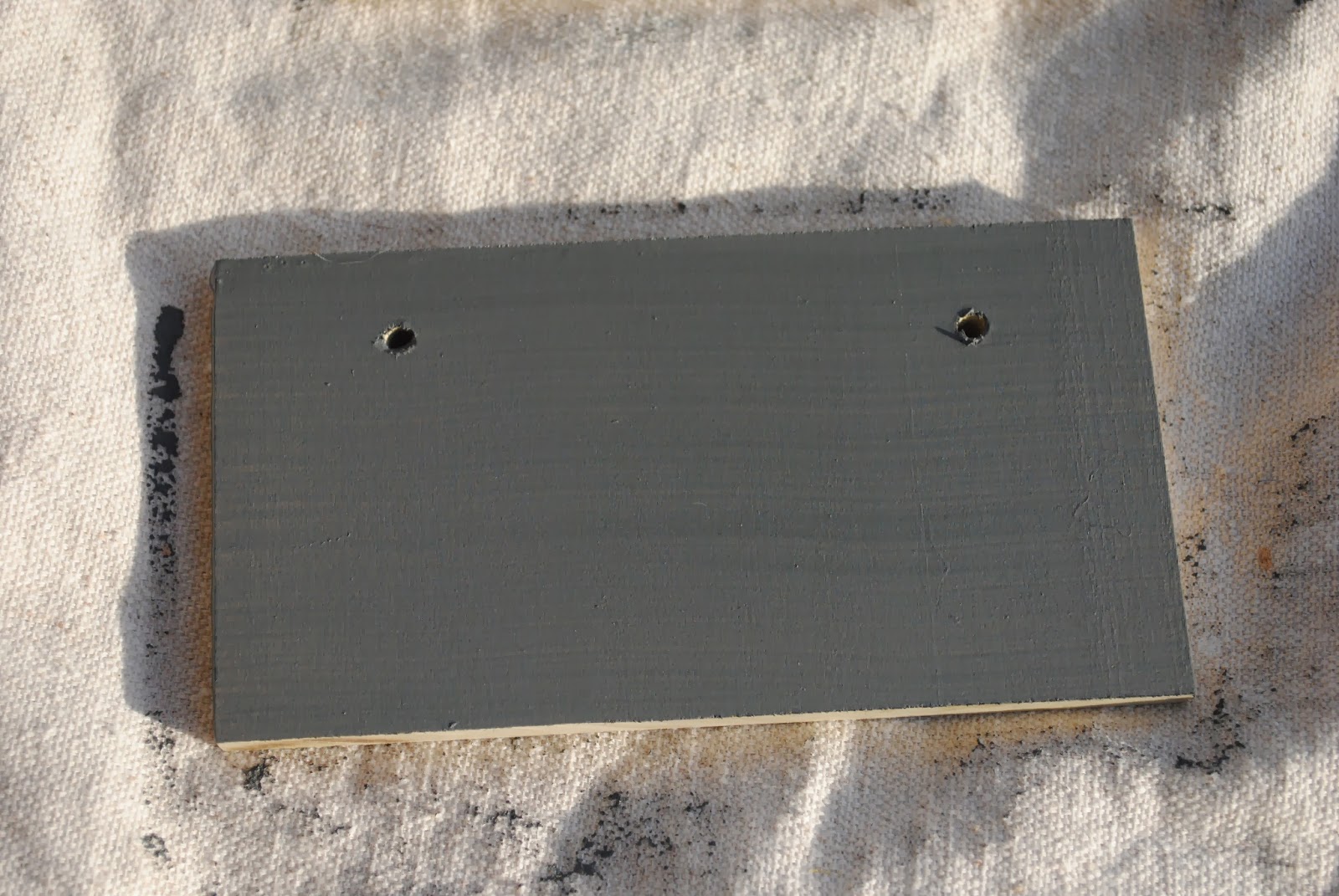 Upside Of Chaos: Wooden Chalkboard Labels