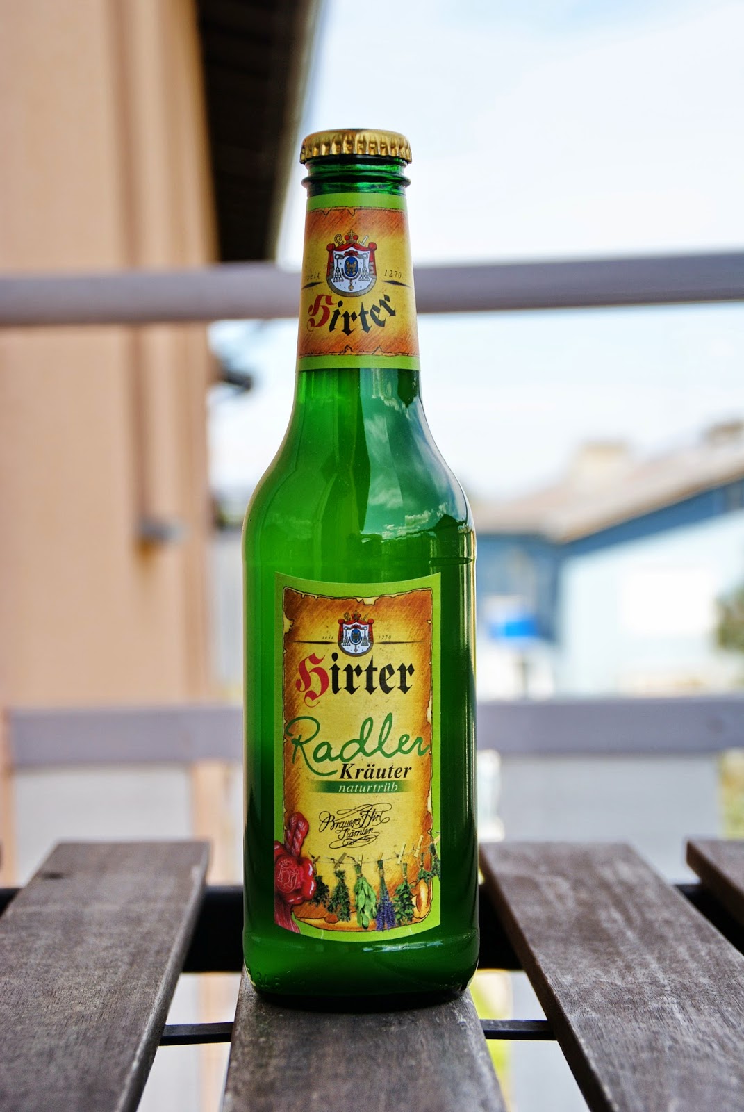 Der Bierige Blog: Hirter Radler Kräuter Naturtrüb