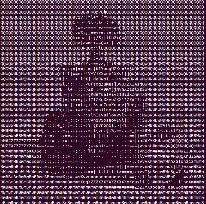 Code like a girl: Generating ASCII art - Linux, python, mplayer Code like a girl: Generating ASCII art - Linux, python, mplayer