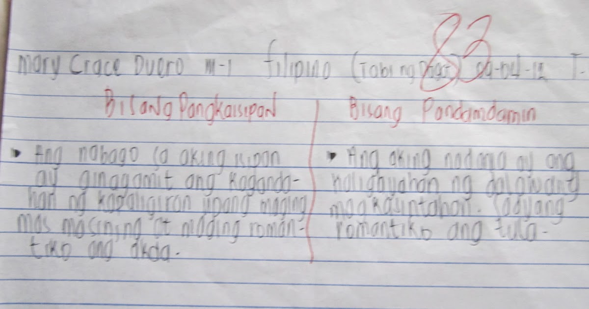 Mary Grace C. Duero: Bisang Pangkaisipan at Pandamdamin Mary Grace C. Duero: Bisang Pangkaisipan at Pandamdamin