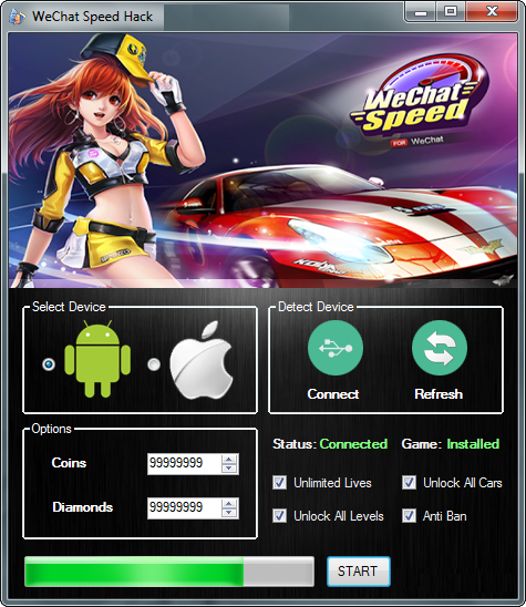 cheat-bum: WeChat Speed Hack