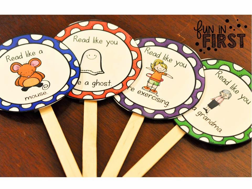 Ways to Make Fluency Fun - Fun in First