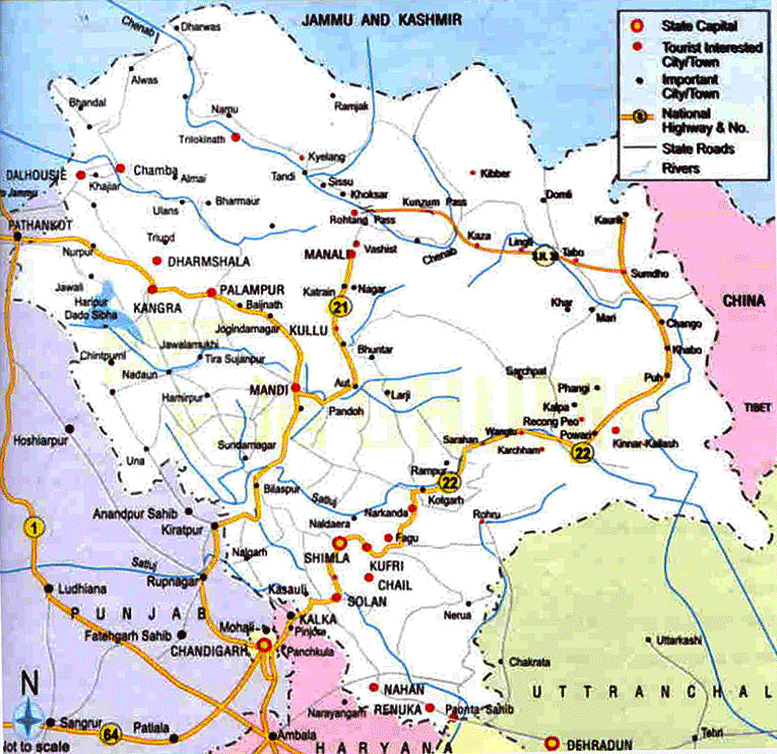 Himachal Pradesh Tourism | Himachal Pradesh Map: Himachal Pradesh ... Himachal Pradesh Tourism | Himachal Pradesh Map: Himachal Pradesh ...