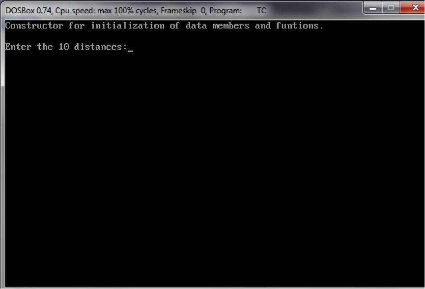 Halim Deedar: C++ PROGRAM: Implement a class Distance with 2 data members feet, inches. Here ...