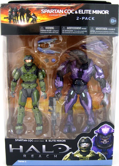 TOYS FOR ALL: Halo: Reach Two-Pack Series 02 - Set of 2 TOYS FOR ALL: Halo: Reach Two-Pack Series 02 - Set of 2