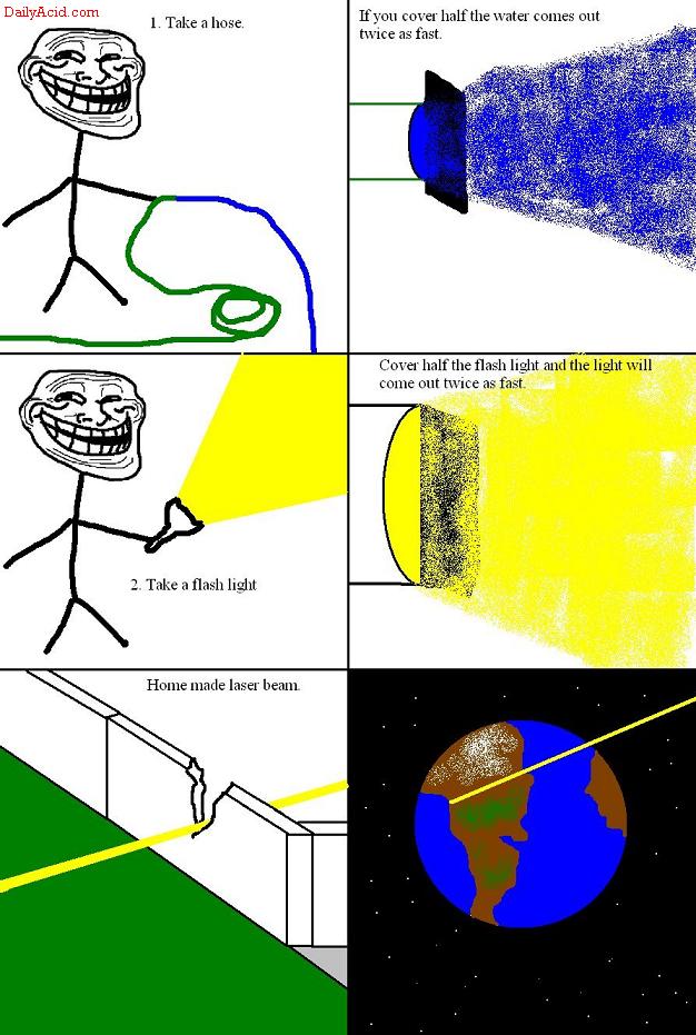 a is for awesome: Comics Of A Day! Troll Logic