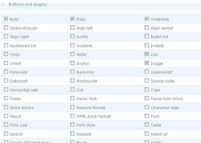Drupal 6: Konfigurasi Wysiwyg dan Input Format | Pontianak Web & Open Source