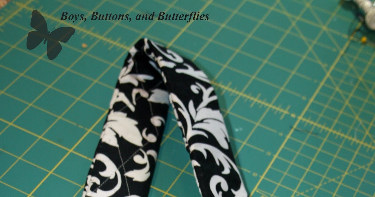Buttons and Butterflies: Camera Strap Cover Tutorial